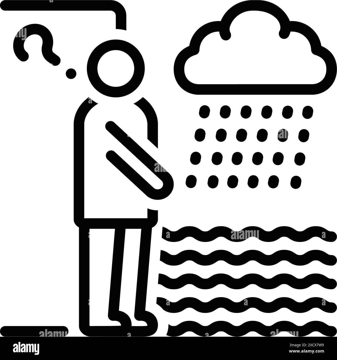 Therefore symbol Black and White Stock Photos & Images - Alamy