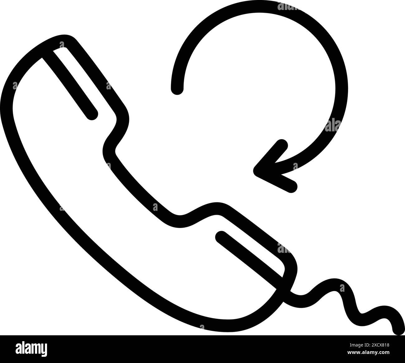 Call back icon Stock Vector Images - Alamy