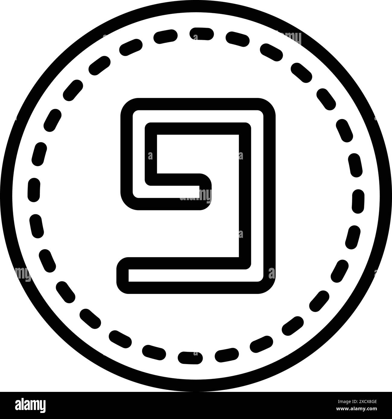 Icon for nine,number Stock Vector Image & Art - Alamy