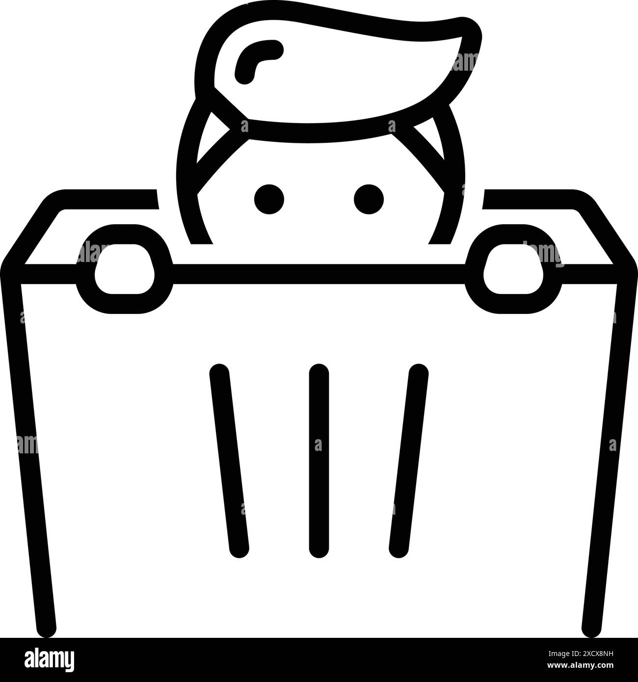 Hide icon Black and White Stock Photos & Images - Alamy