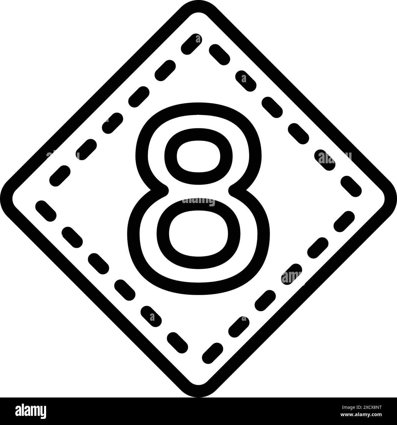 Octagonal badge Cut Out Stock Images & Pictures - Alamy