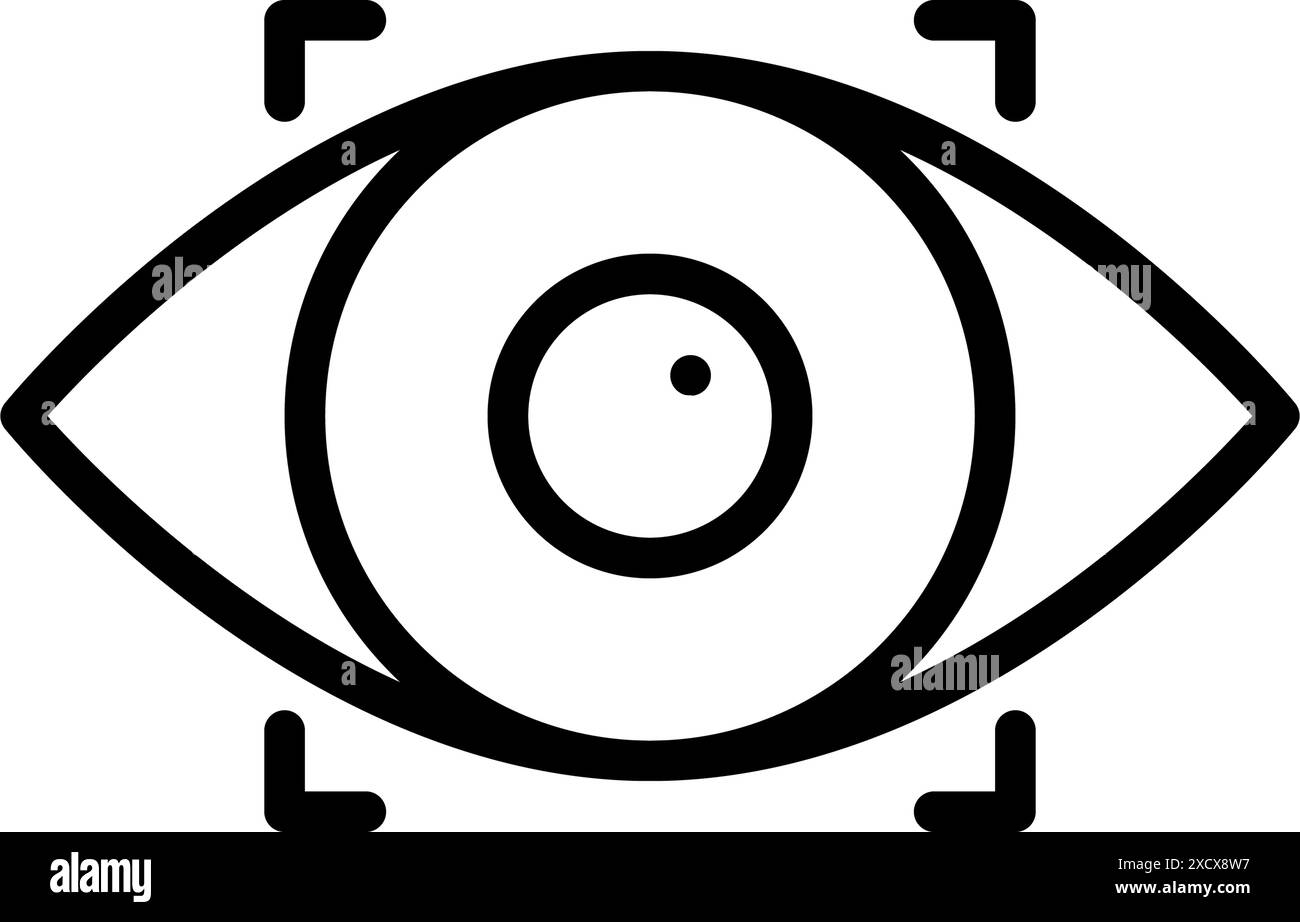 Icon for recognize,observe Stock Vector Image & Art - Alamy