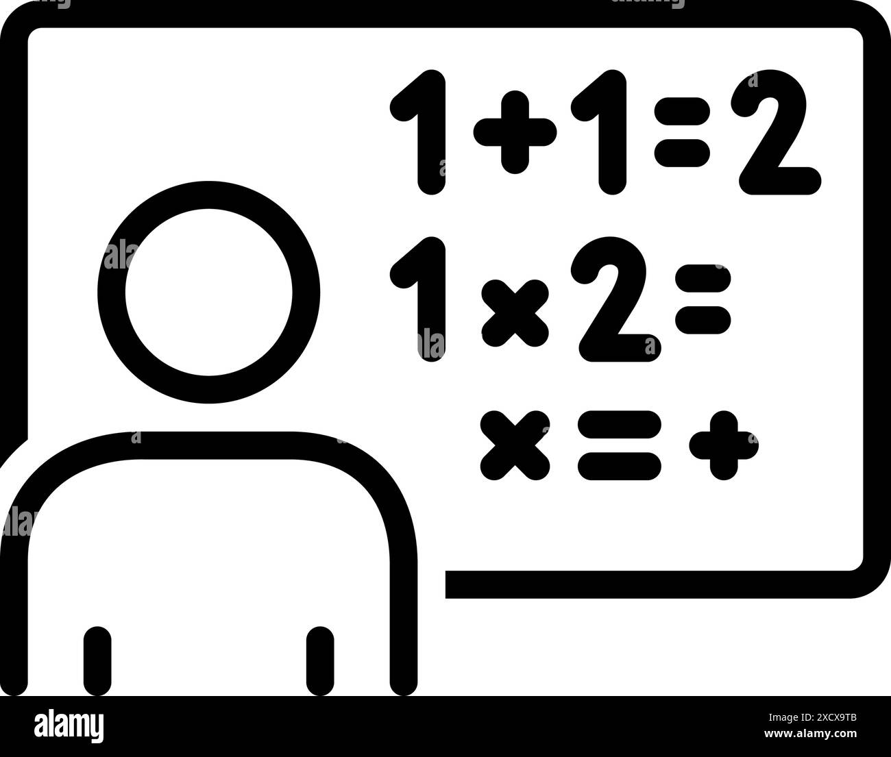 Icon for math,formula Stock Vector Image & Art - Alamy