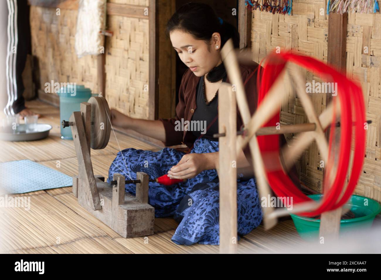 Desa Kanekes, Lebak, Banten, Indonesia - 21 December 2008: visiting ...