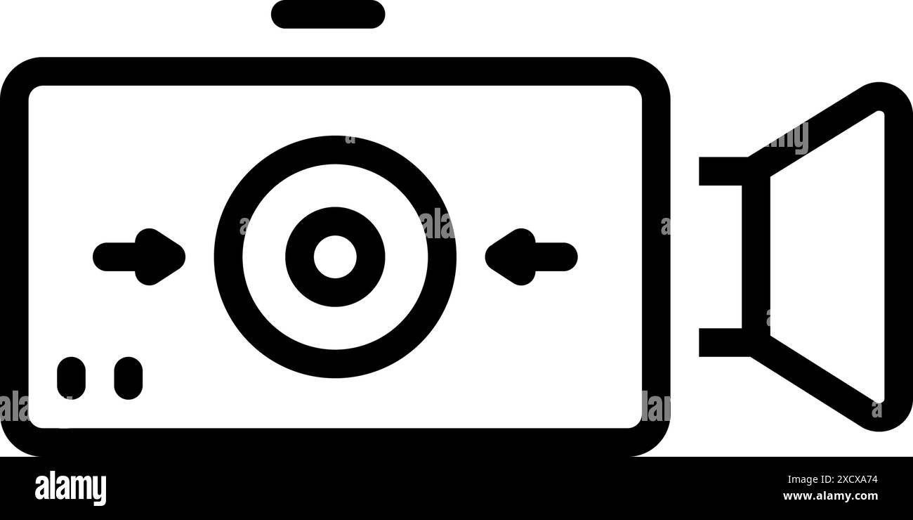 Recorded symbol Stock Vector Images - Alamy