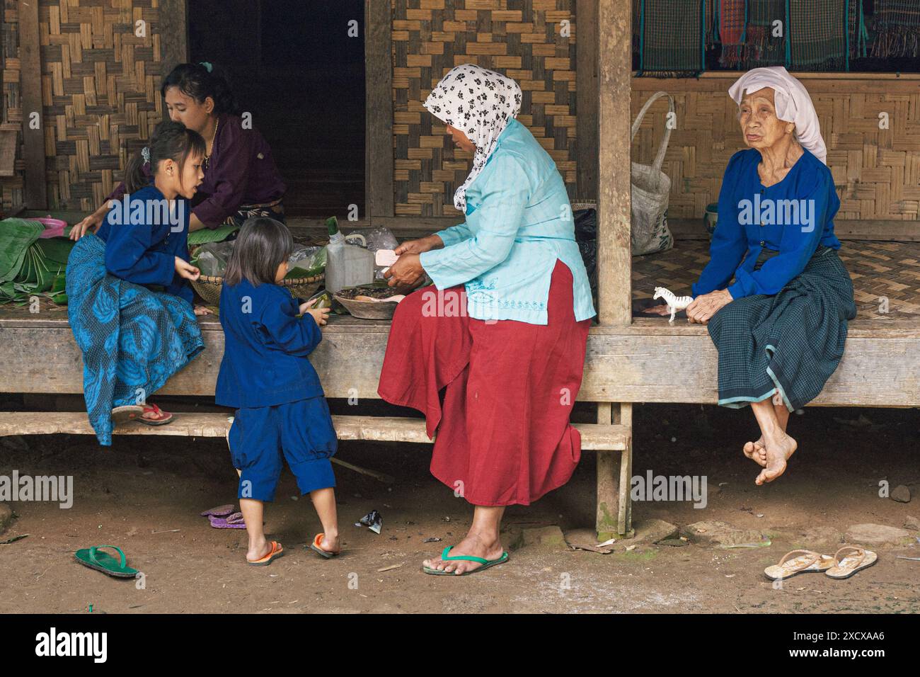 Desa Kanekes, Lebak, Banten, Indonesia - 21 December 2008: visiting ...