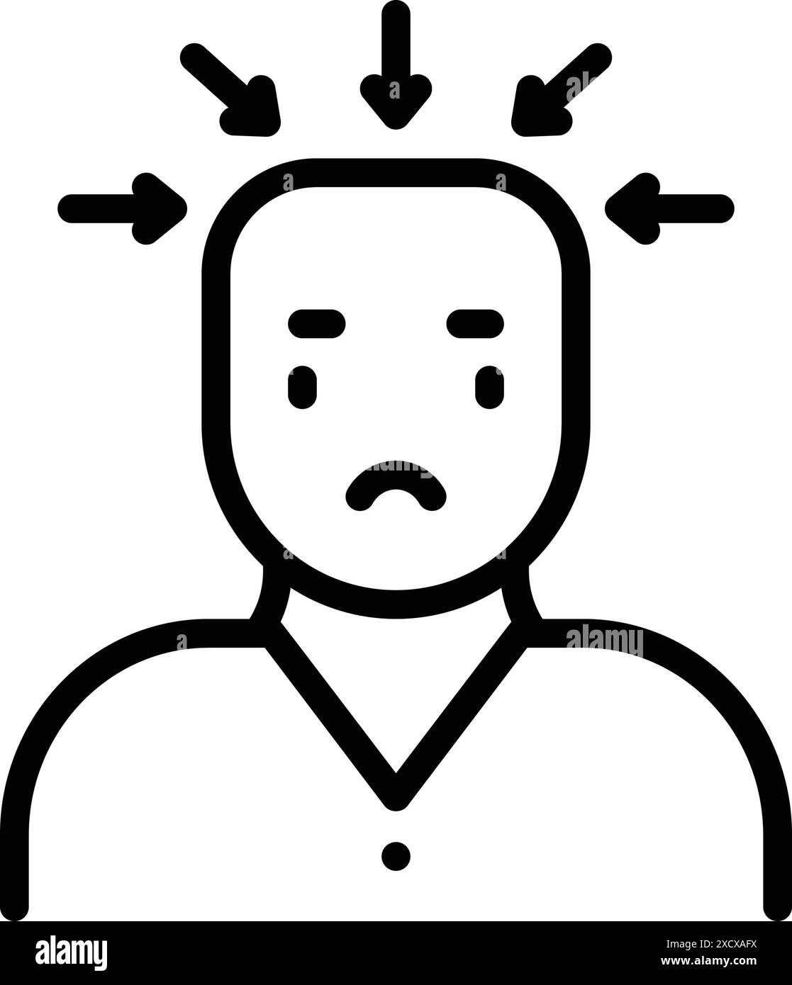 Icon for tension,stress Stock Vector Image & Art - Alamy