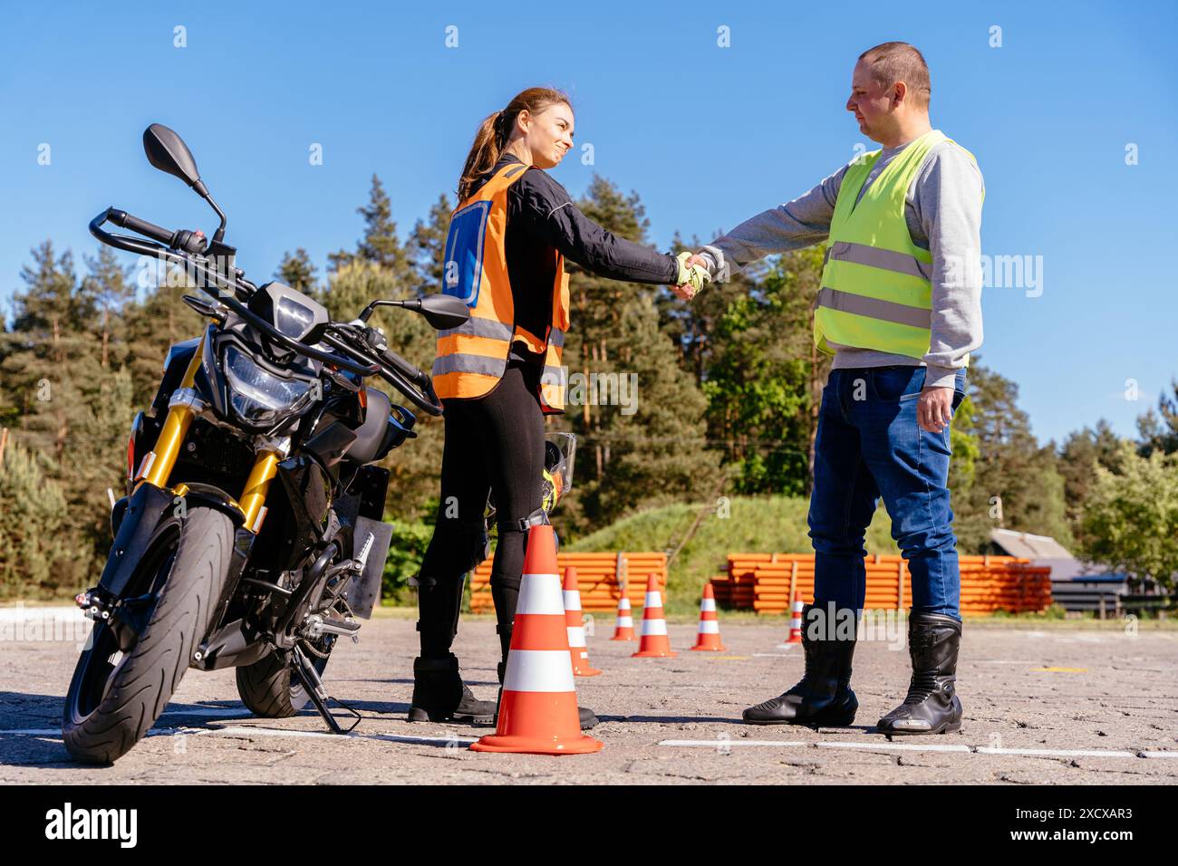 Hands riding a motorcycle hi-res stock photography and images - Alamy
