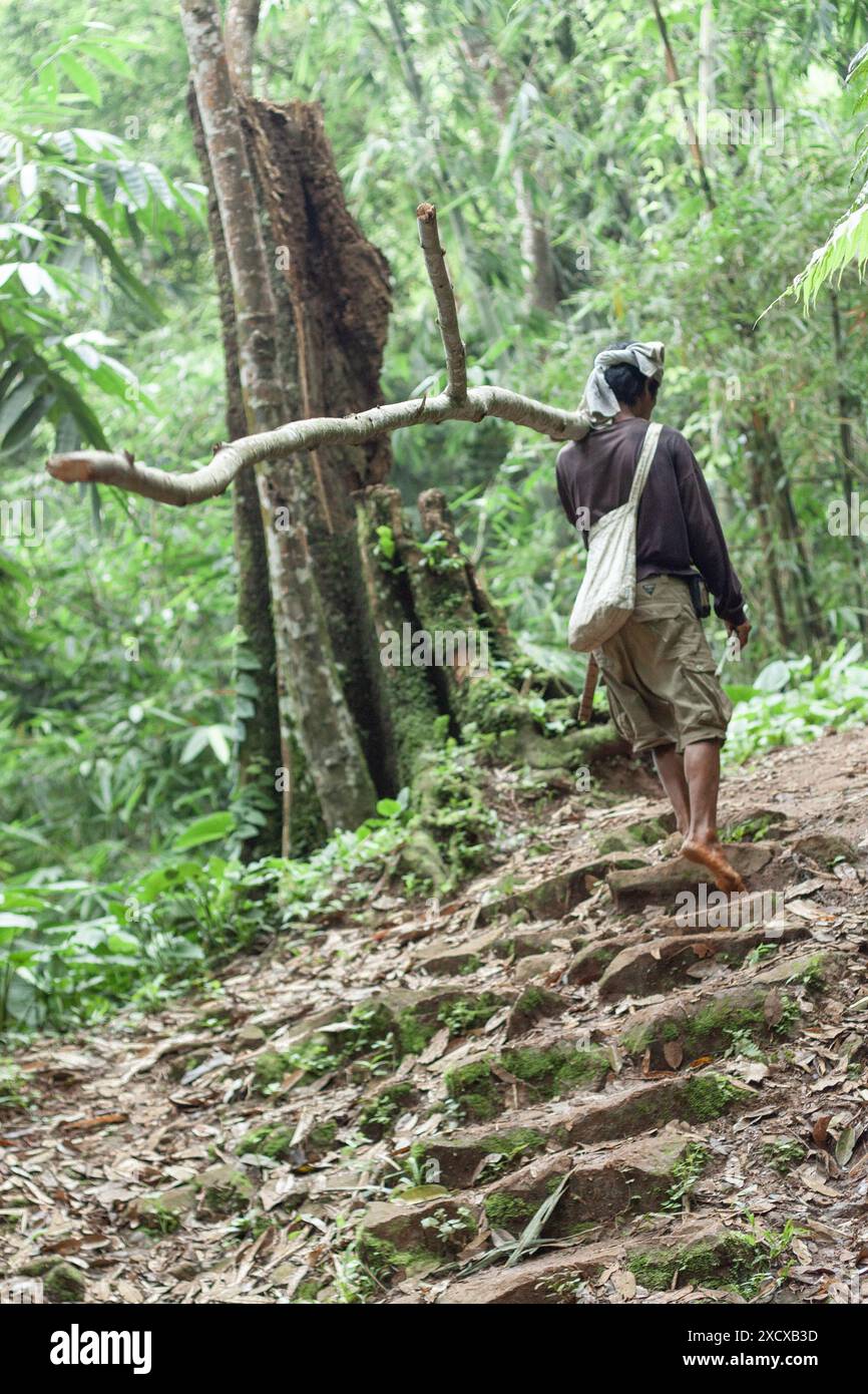 Desa Kanekes, Lebak, Banten, Indonesia - 21 December 2008: visiting ...