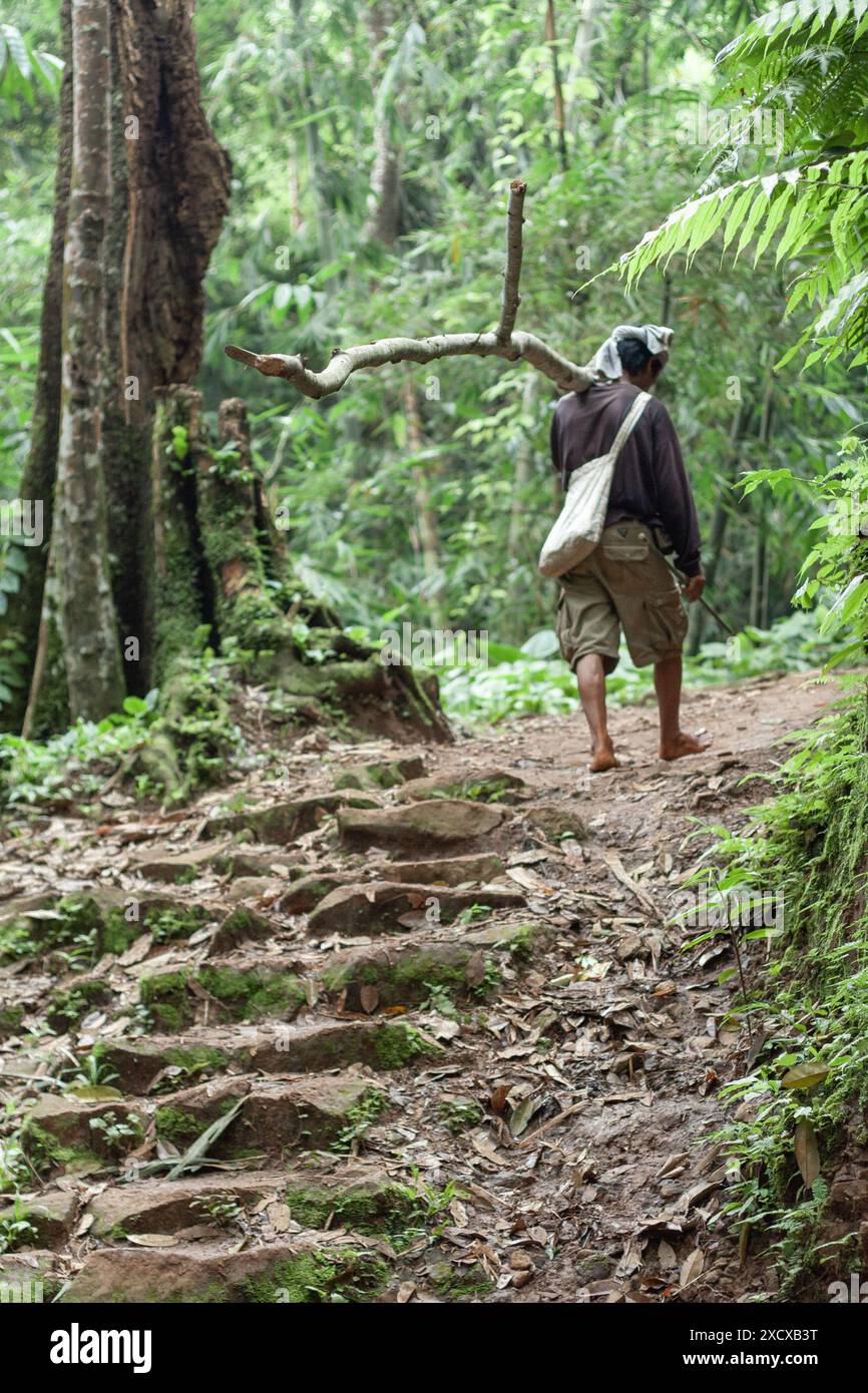 Desa Kanekes, Lebak, Banten, Indonesia - 21 December 2008: visiting ...