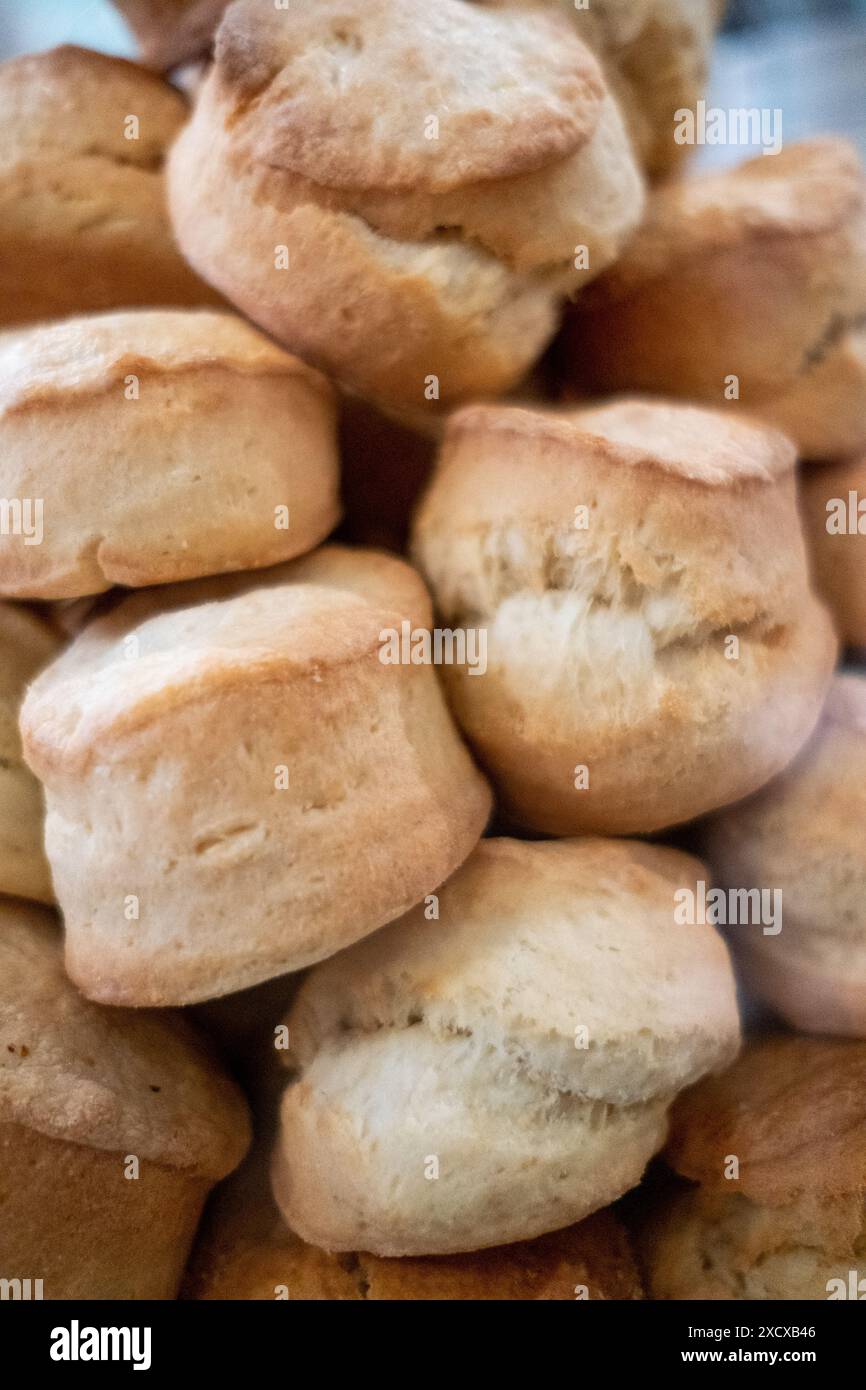 Homemade scone at Pages & Sips, cafe restaurant bookshop with pastry ...