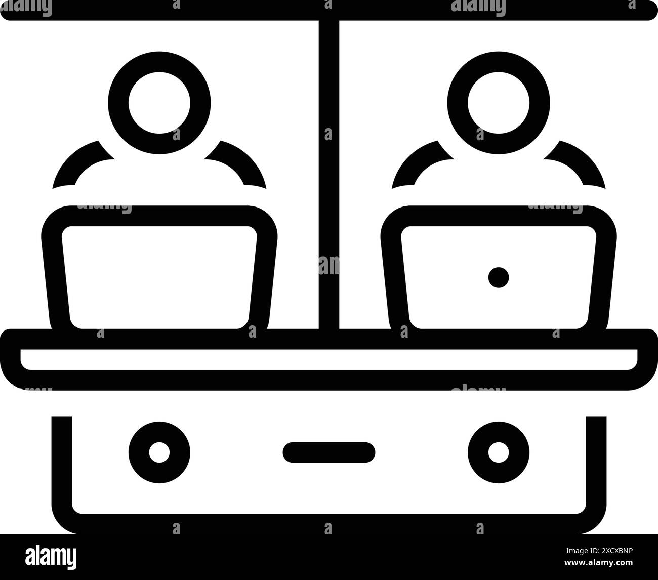 Work division Stock Vector Images - Alamy