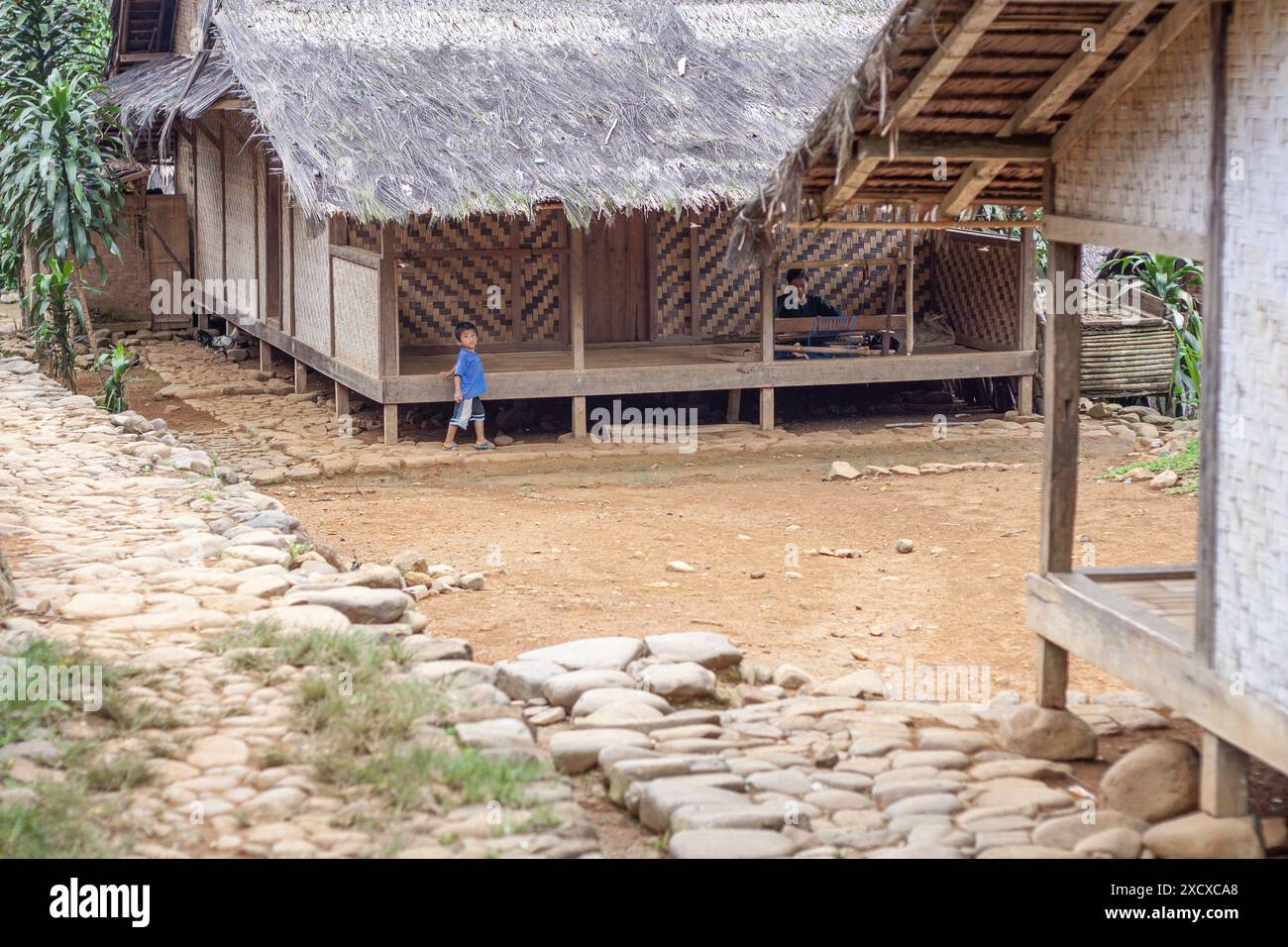 Desa Kanekes, Lebak, Banten, Indonesia - 21 December 2008: visiting ...