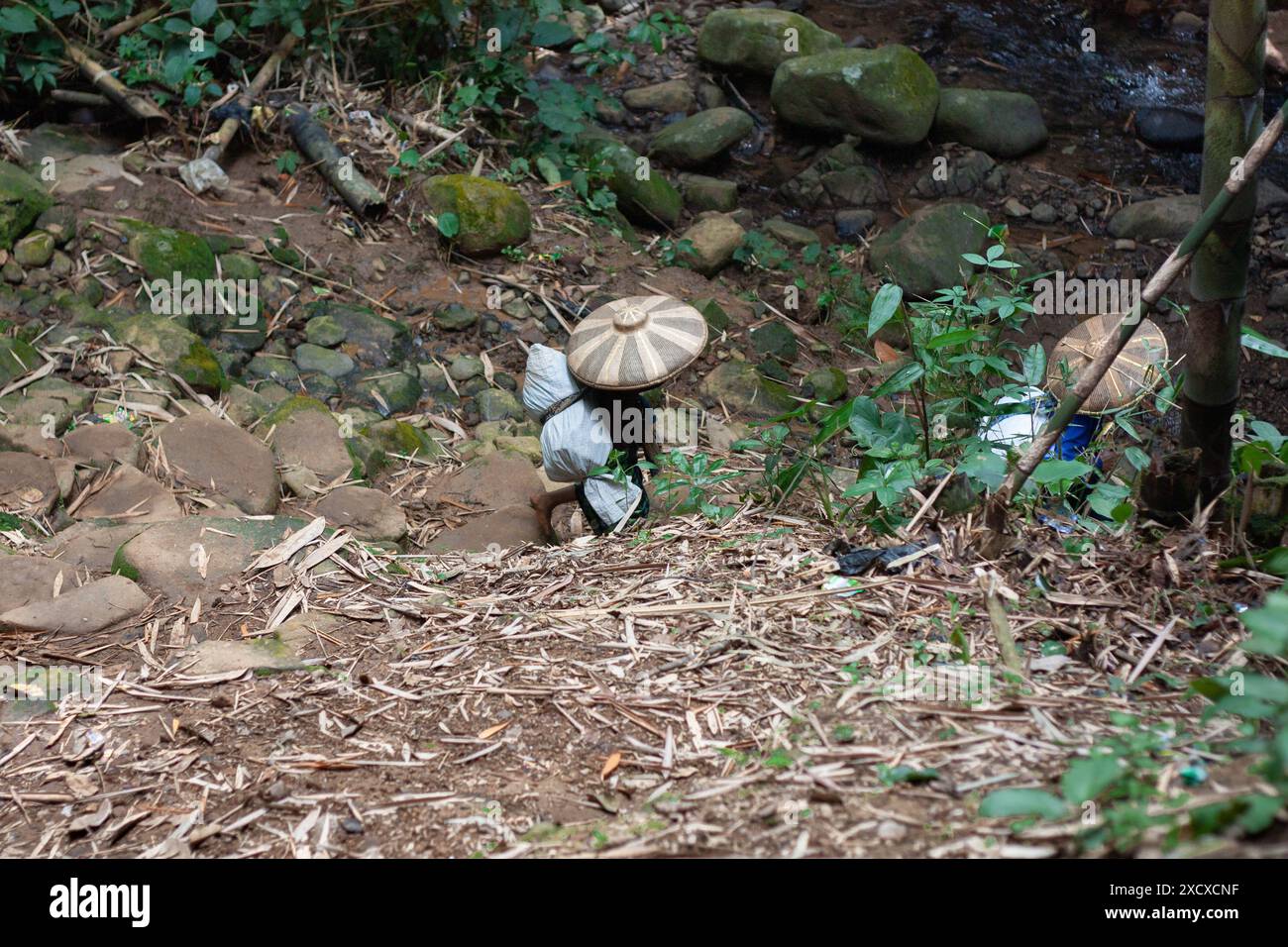 Desa Kanekes, Lebak, Banten, Indonesia - 21 December 2008: visiting ...