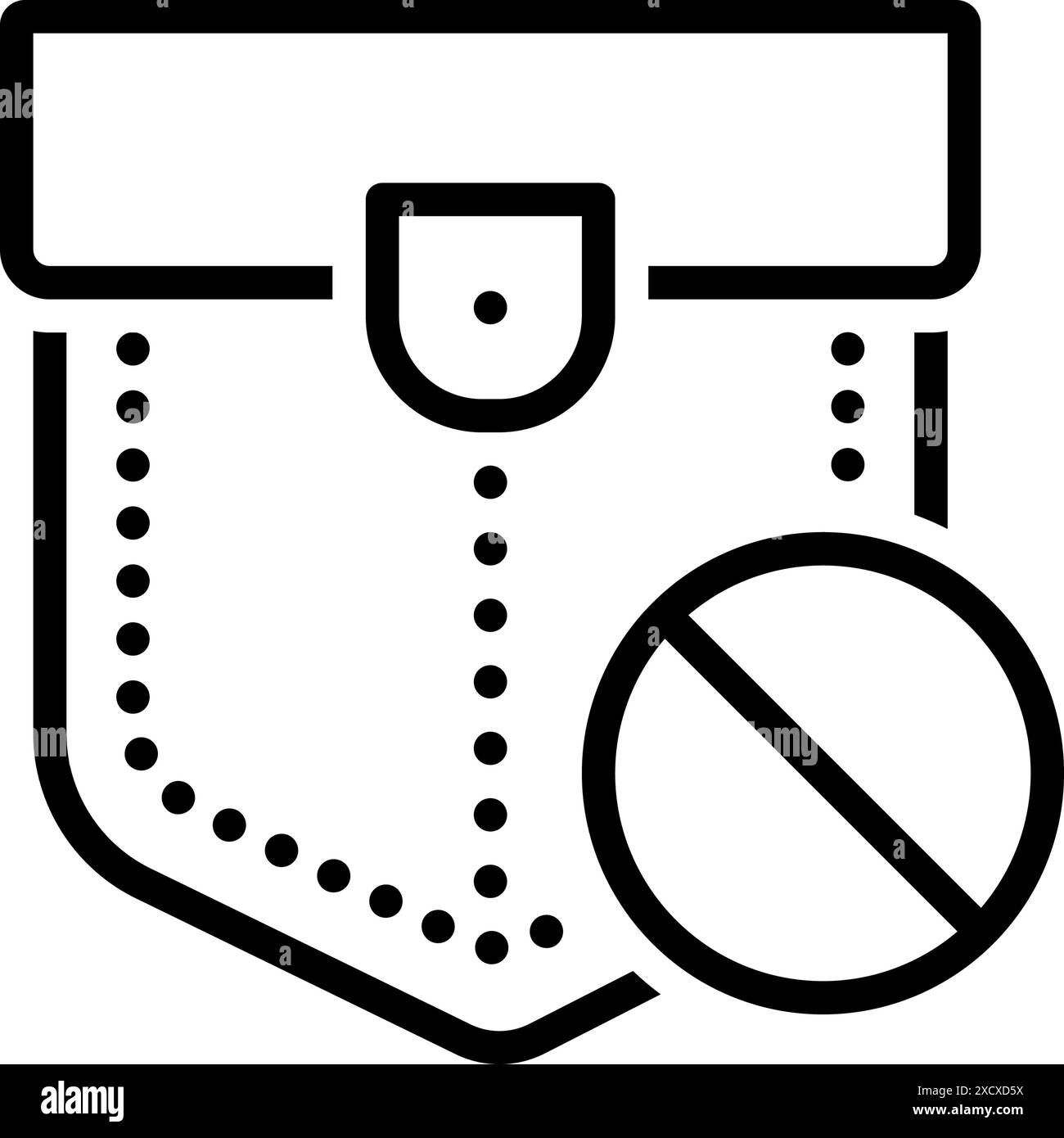 Icon for nothing,not a thing Stock Vector Image & Art - Alamy