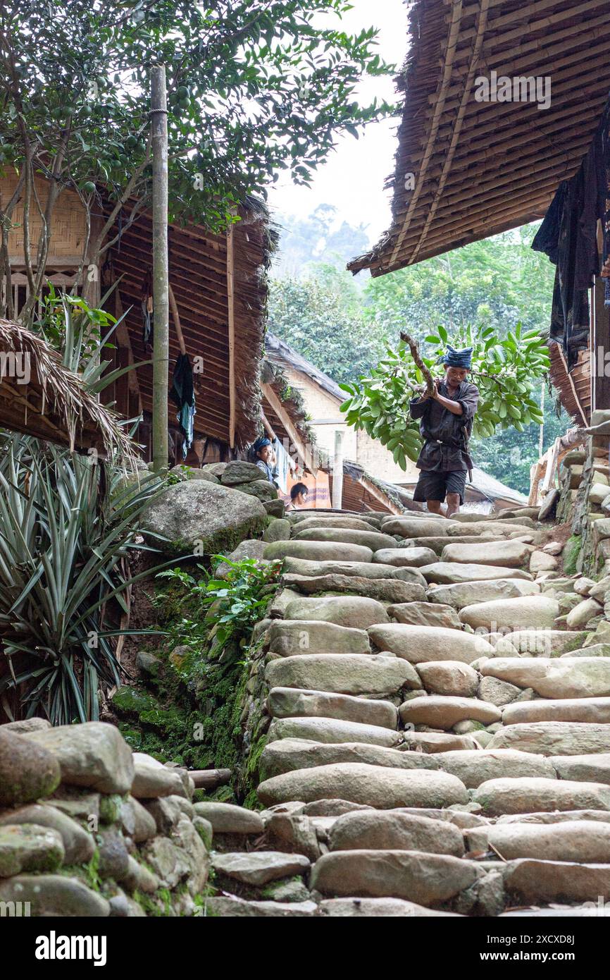 Desa Kanekes, Lebak, Banten, Indonesia - 21 December 2008: visiting ...