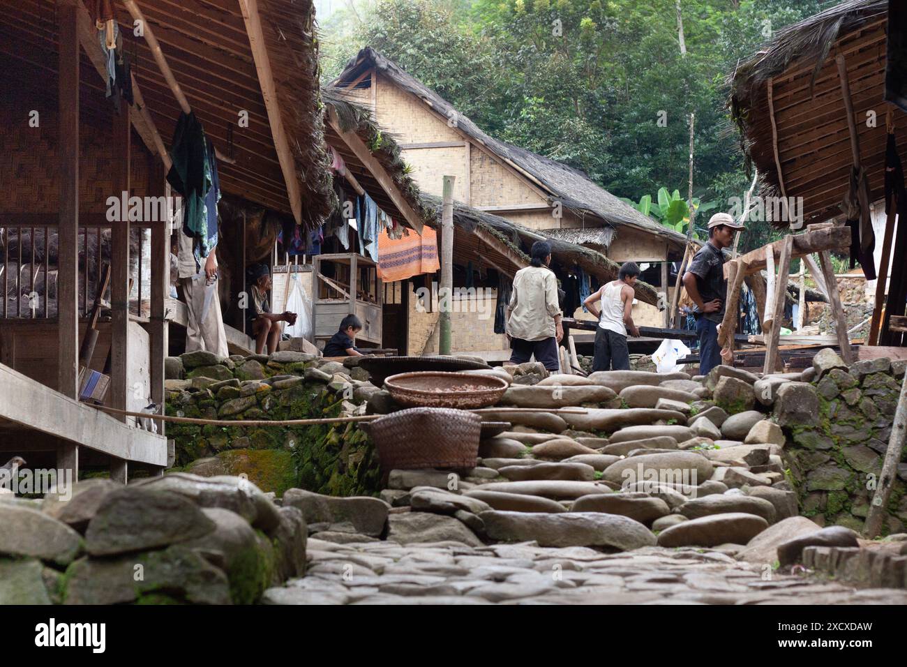 Desa Kanekes, Lebak, Banten, Indonesia - 21 December 2008: visiting ...