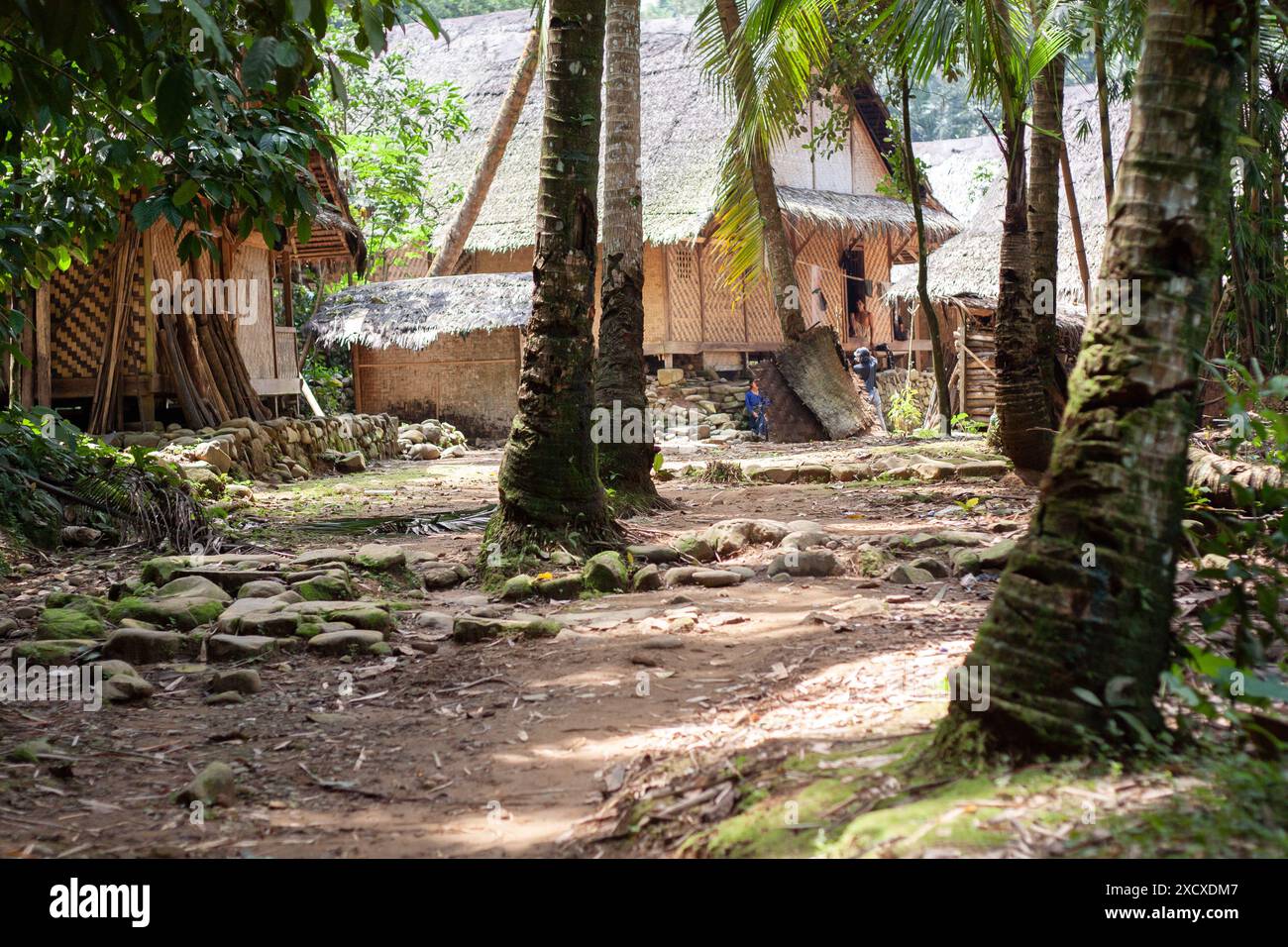 Desa Kanekes, Lebak, Banten, Indonesia - 21 December 2008: visiting ...