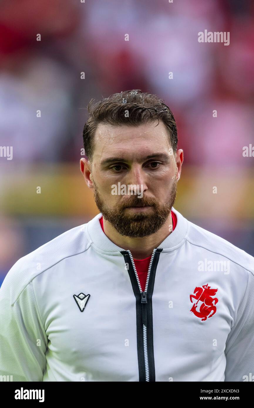 Guram Kashia (Georgia) during the UEFA Euro Germany 2024 match between ...
