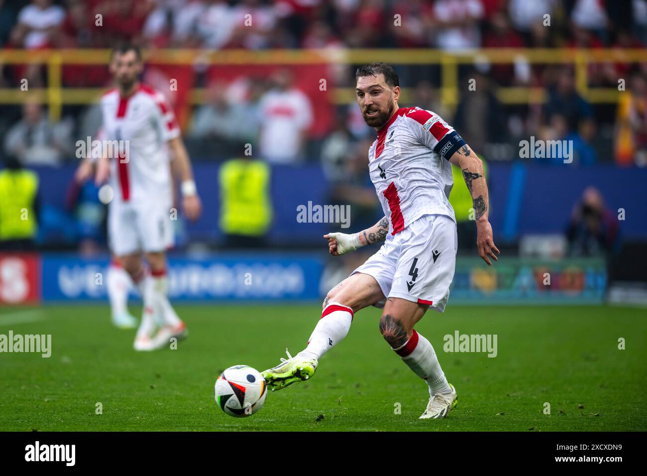Guram Kashia (Georgia) during the UEFA Euro Germany 2024 match between ...