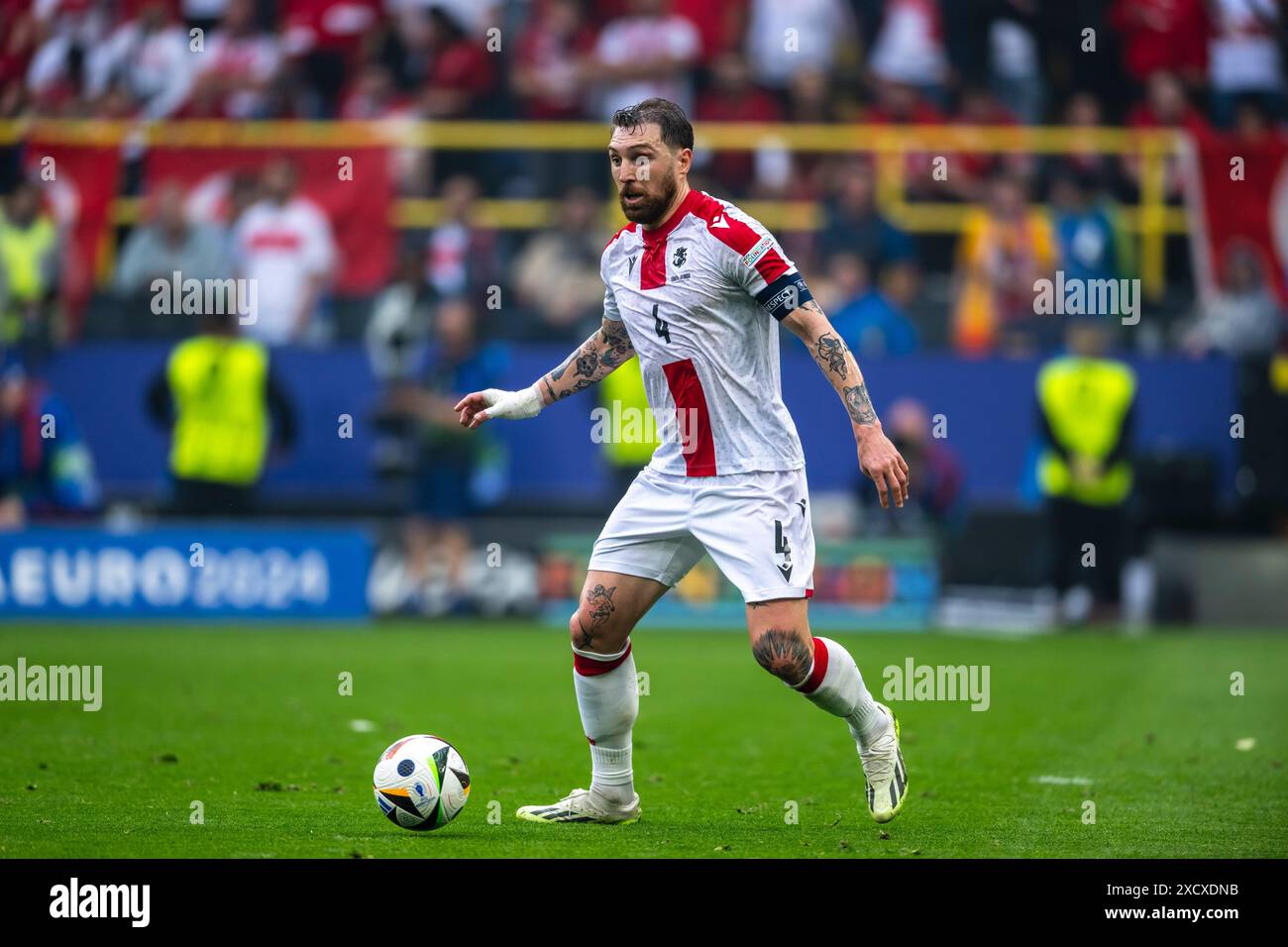 Guram Kashia (Georgia) during the UEFA Euro Germany 2024 match between ...