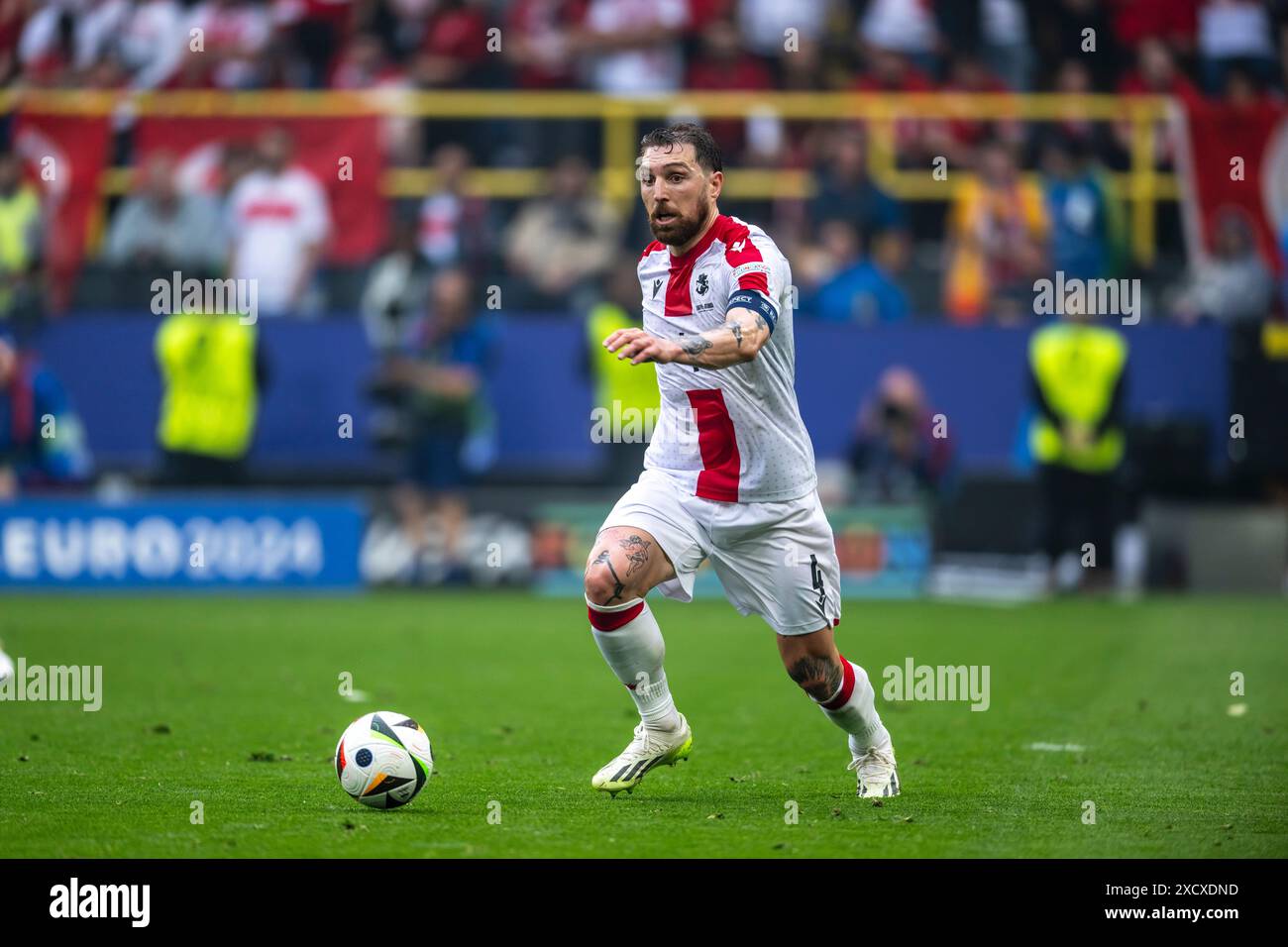 Guram Kashia (Georgia) during the UEFA Euro Germany 2024 match between ...