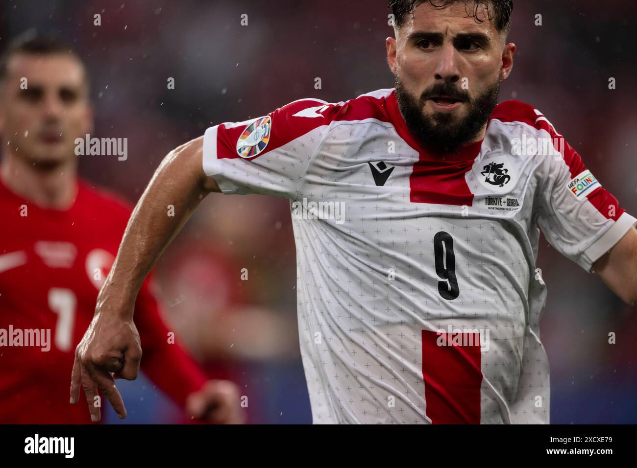 Zuriko Davitashvili (Georgia) during the UEFA Euro Germany 2024 match ...