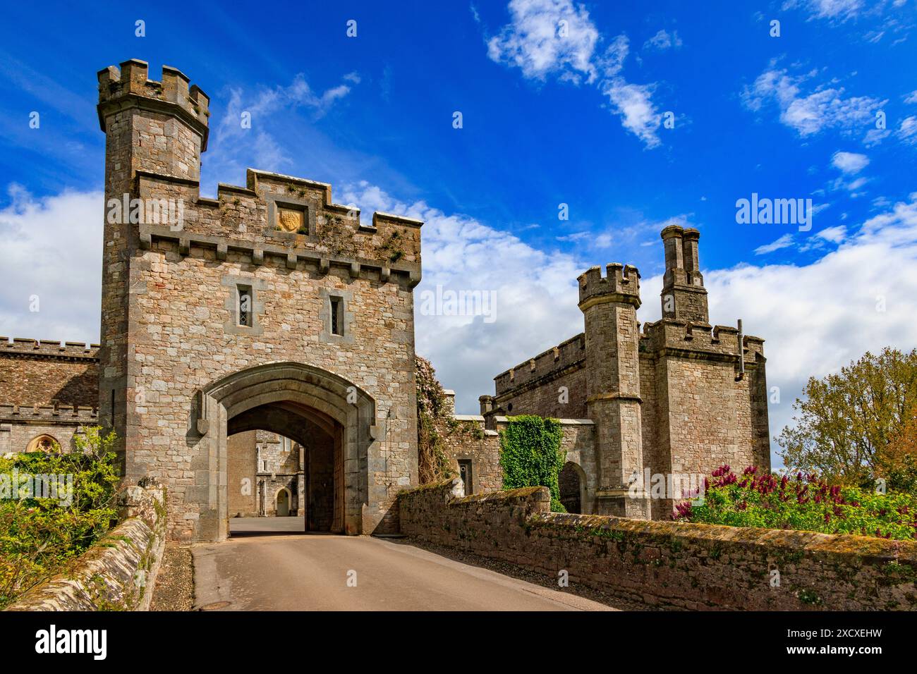 Powderham castle hi-res stock photography and images - Alamy