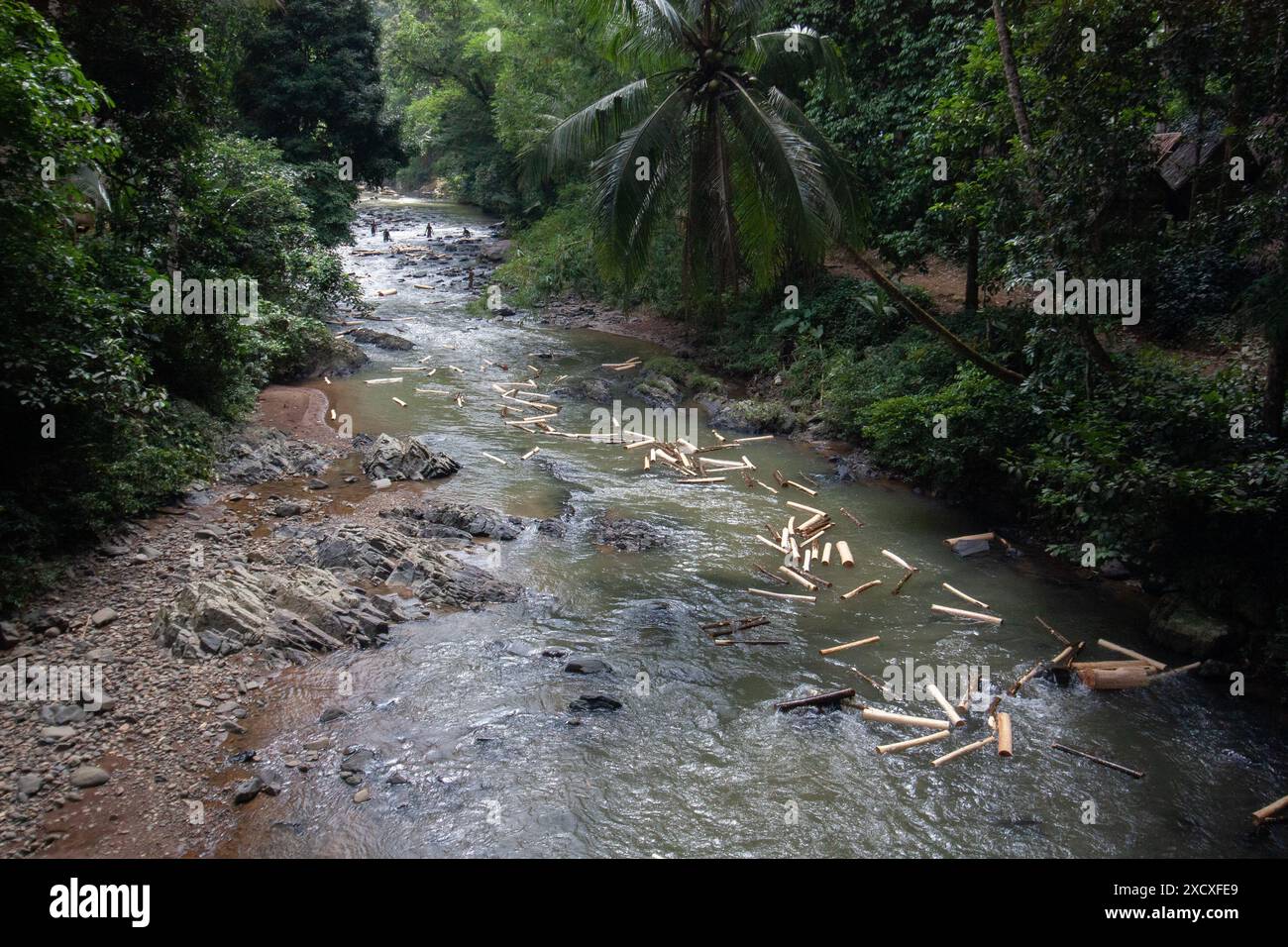 Desa Kanekes, Lebak, Banten, Indonesia - 21 December 2008: visiting ...