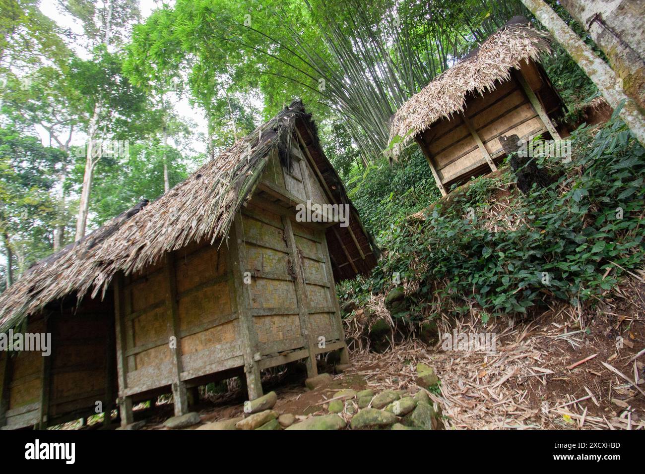 Desa Kanekes, Lebak, Banten, Indonesia - 21 December 2008: visiting ...