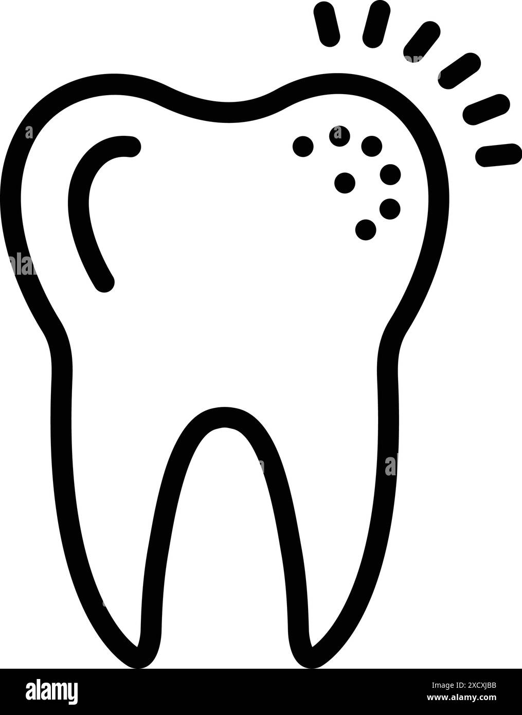 Icon for sensitive,cavities Stock Vector Image & Art - Alamy