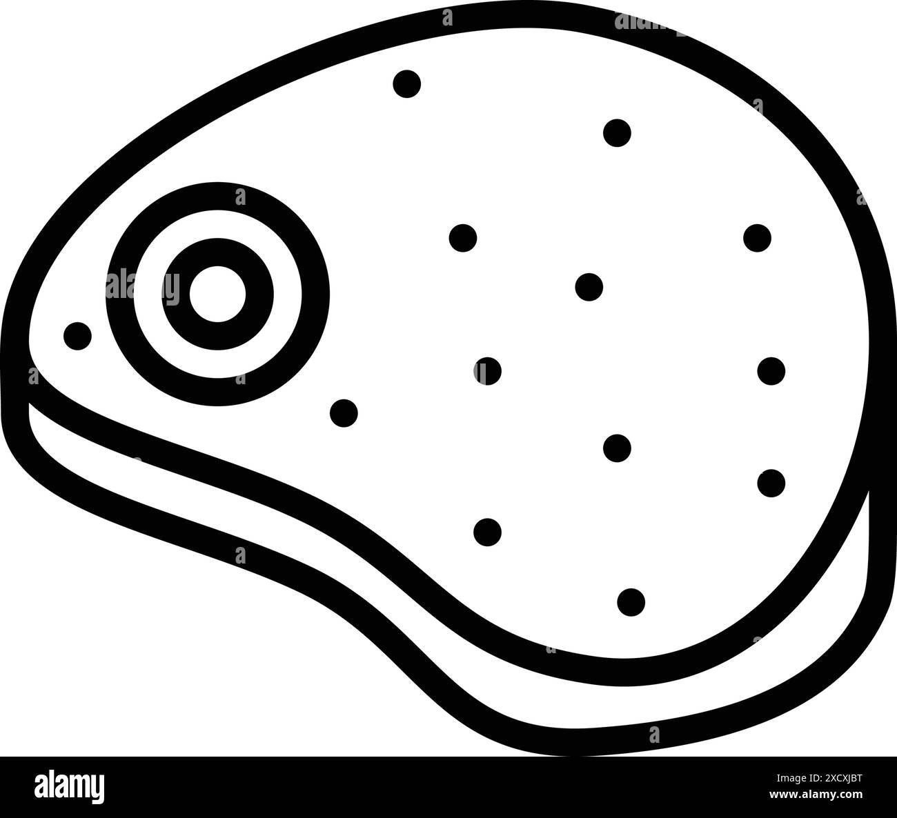 Icon for flesh,beef Stock Vector Image & Art - Alamy