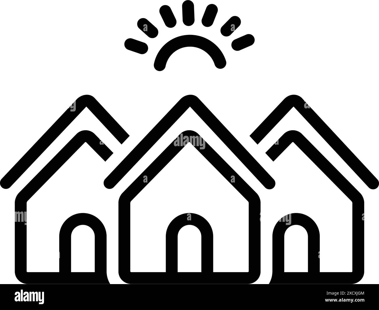 Icon for housing,homes Stock Vector Image & Art - Alamy