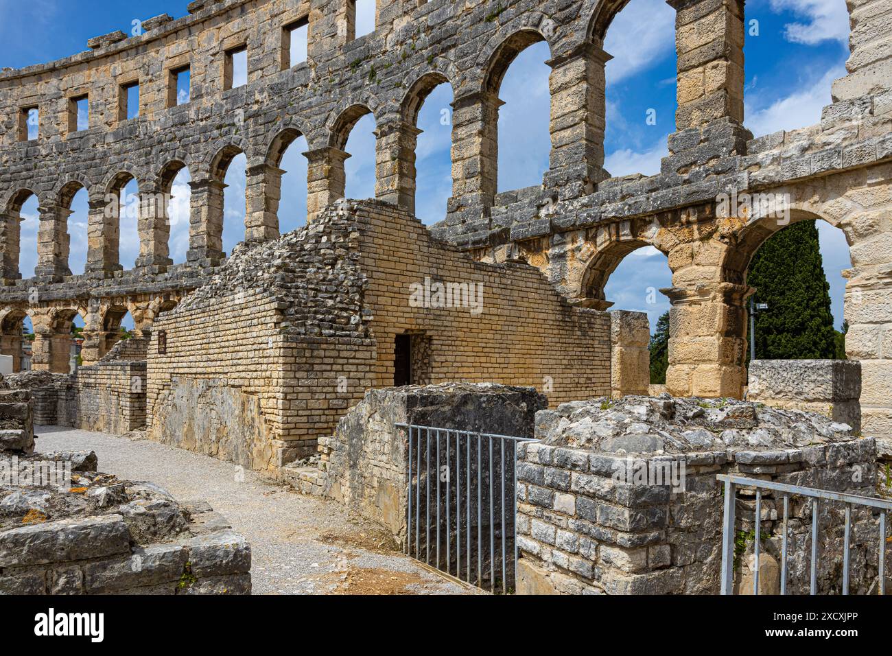 Roman Amphitheatre, Pula, Croatia Stock Photo - Alamy