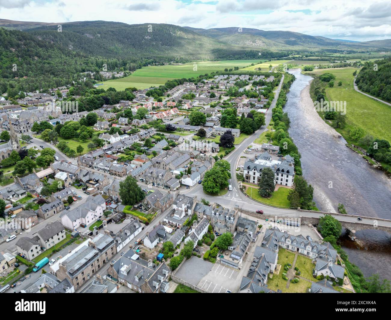 Ballater village aberdeenshire hi-res stock photography and images - Alamy