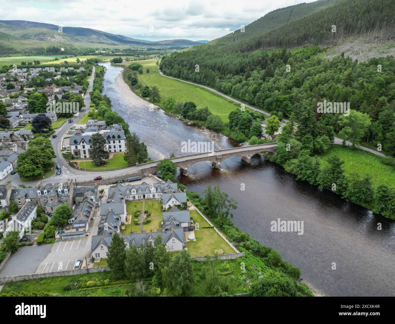 Aerial photo deeside hi-res stock photography and images - Alamy