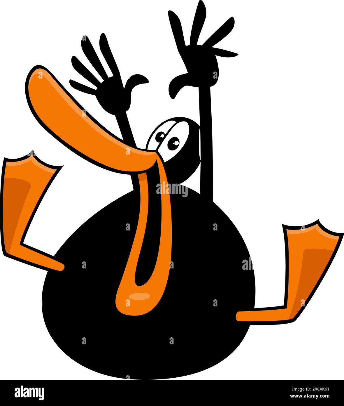 Duck cartoons Cut Out Stock Images & Pictures - Alamy