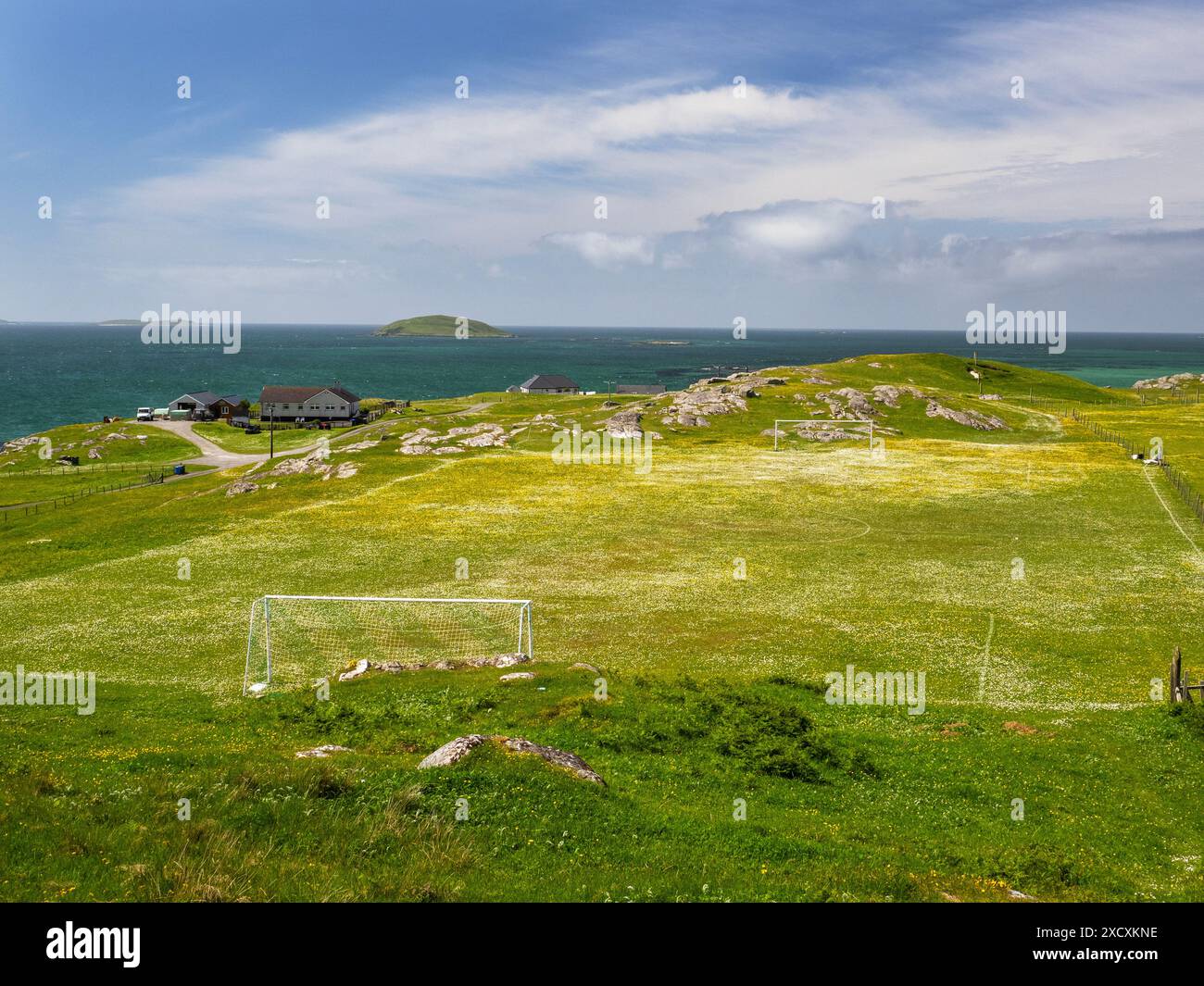 Eriskay football pitch hi-res stock photography and images - Alamy