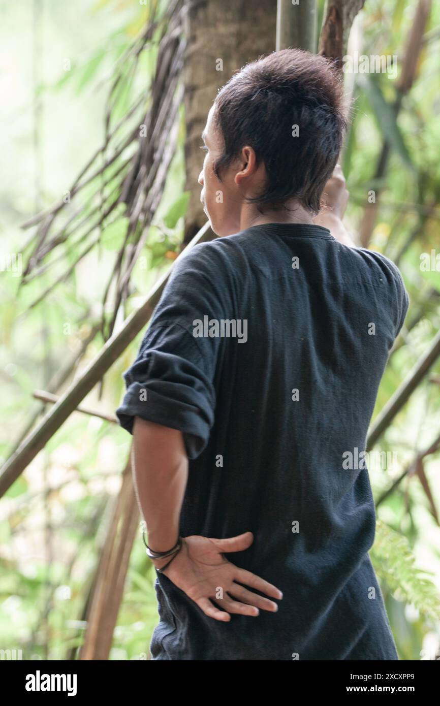 Desa Kanekes, Lebak, Banten, Indonesia - 21 December 2008: visiting ...