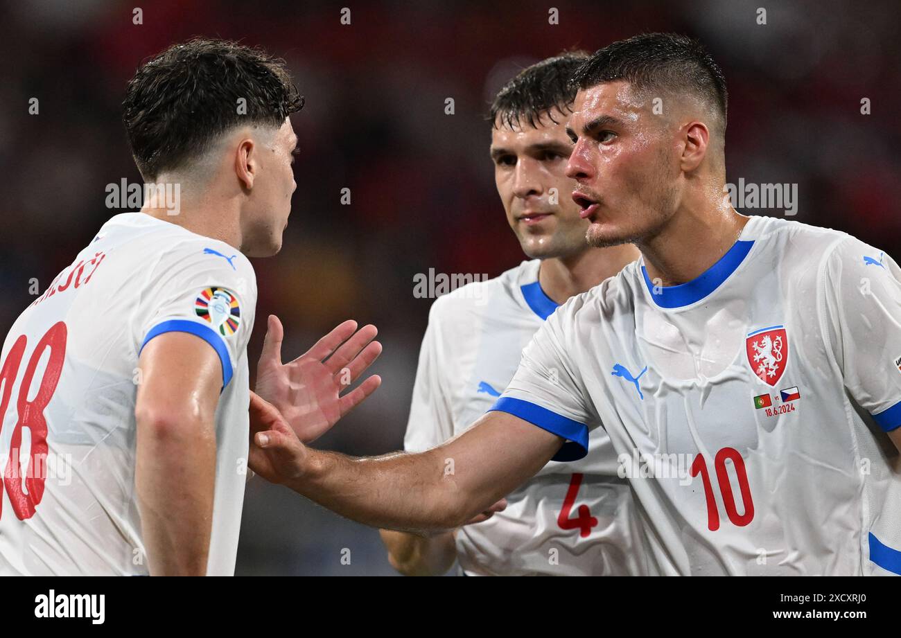 Leipzig, Germany. 18th June, 2024. Soccer: European Championship ...