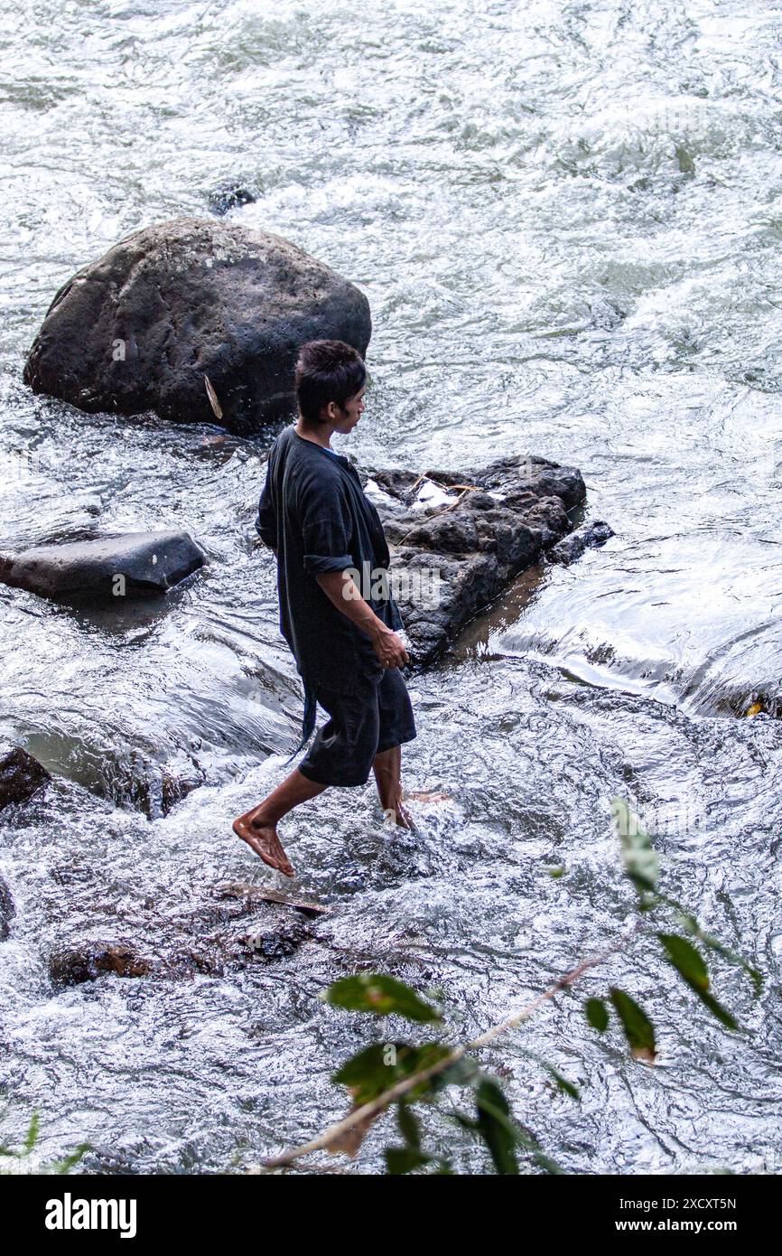 Desa Kanekes, Lebak, Banten, Indonesia - 21 December 2008: visiting ...