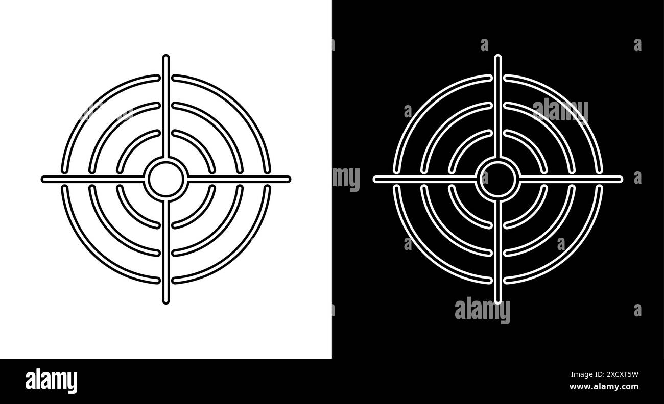 Precision icon collection for web, ui, mobile apps. Precision sign ...