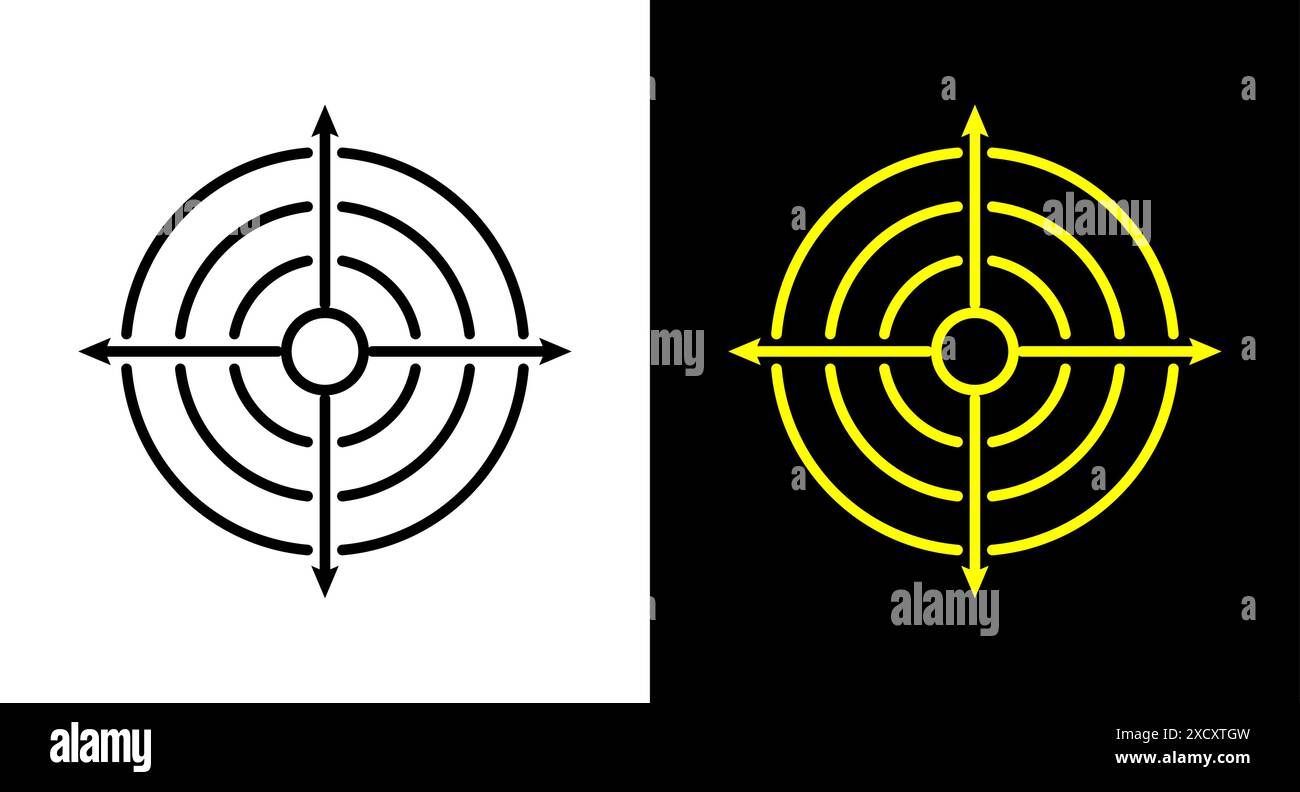 Precision icon collection for web, ui, mobile apps. Precision sign ...