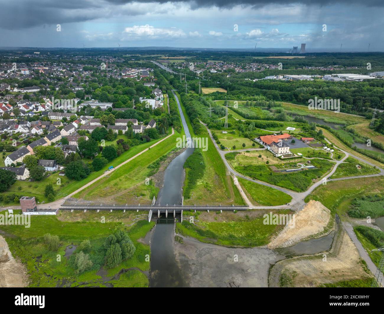 Dortmund / Castrop-Rauxel, North Rhine-Westphalia, Germany - River ...