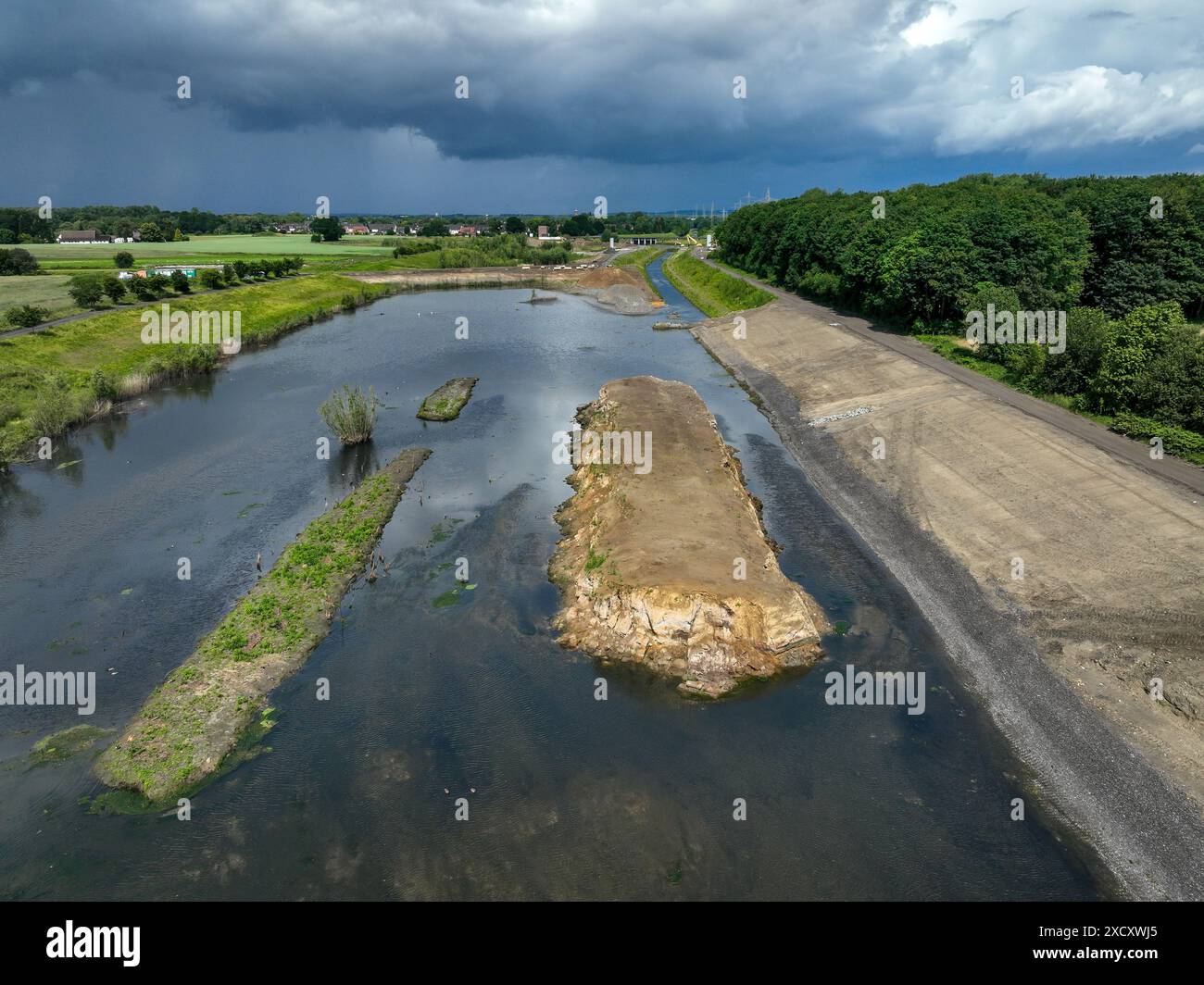 Dortmund / Castrop-Rauxel, North Rhine-Westphalia, Germany - River ...