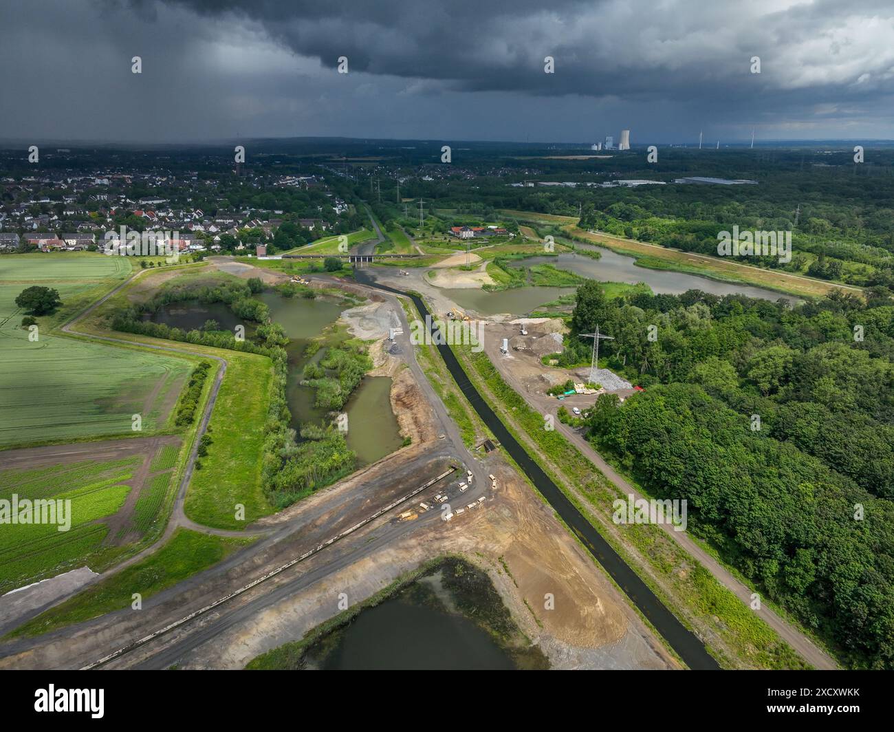 Dortmund / Castrop-Rauxel, North Rhine-Westphalia, Germany - River ...