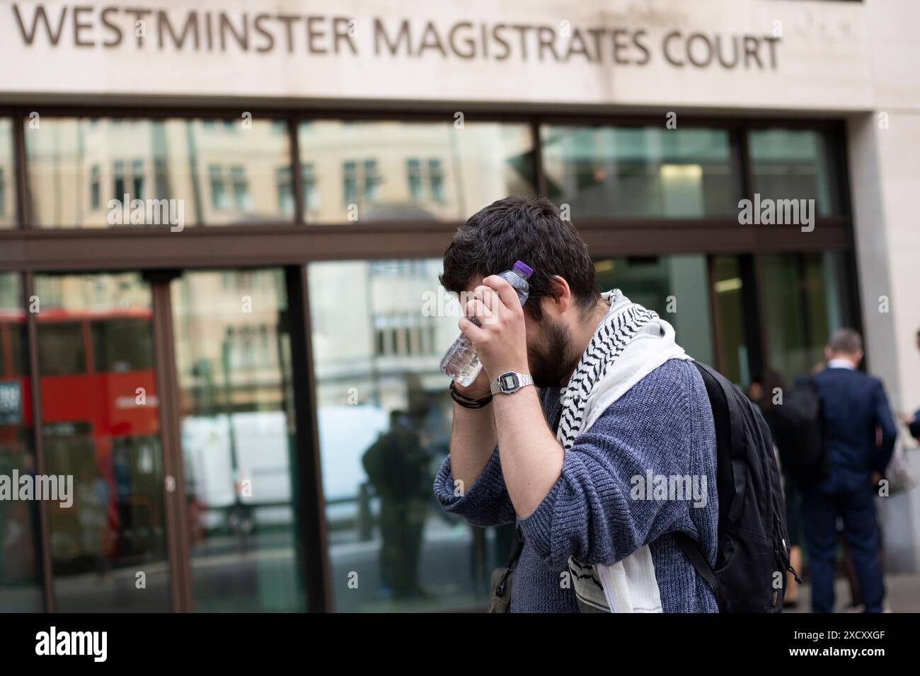 Daniel Formentin, arriving at Westminster Magistrates' Court, central ...