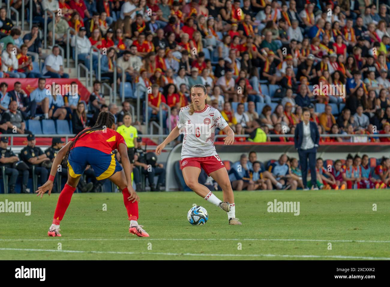Tenerife, Spain, June 4th 2024: Emma Snerle in action during UEFA Women ...