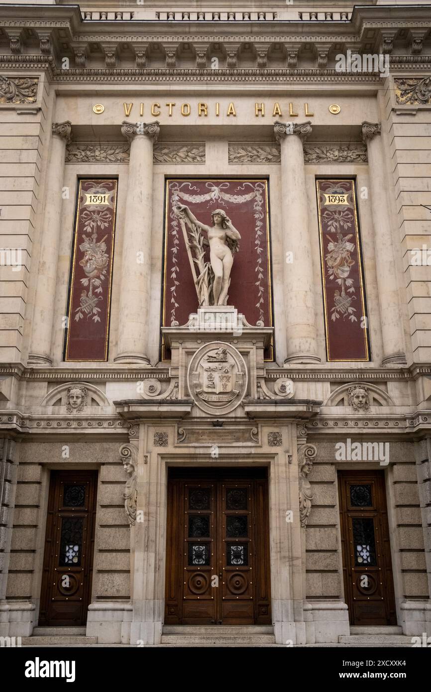 The Victoria Hall classical music and opera concert hall in Geneva ...