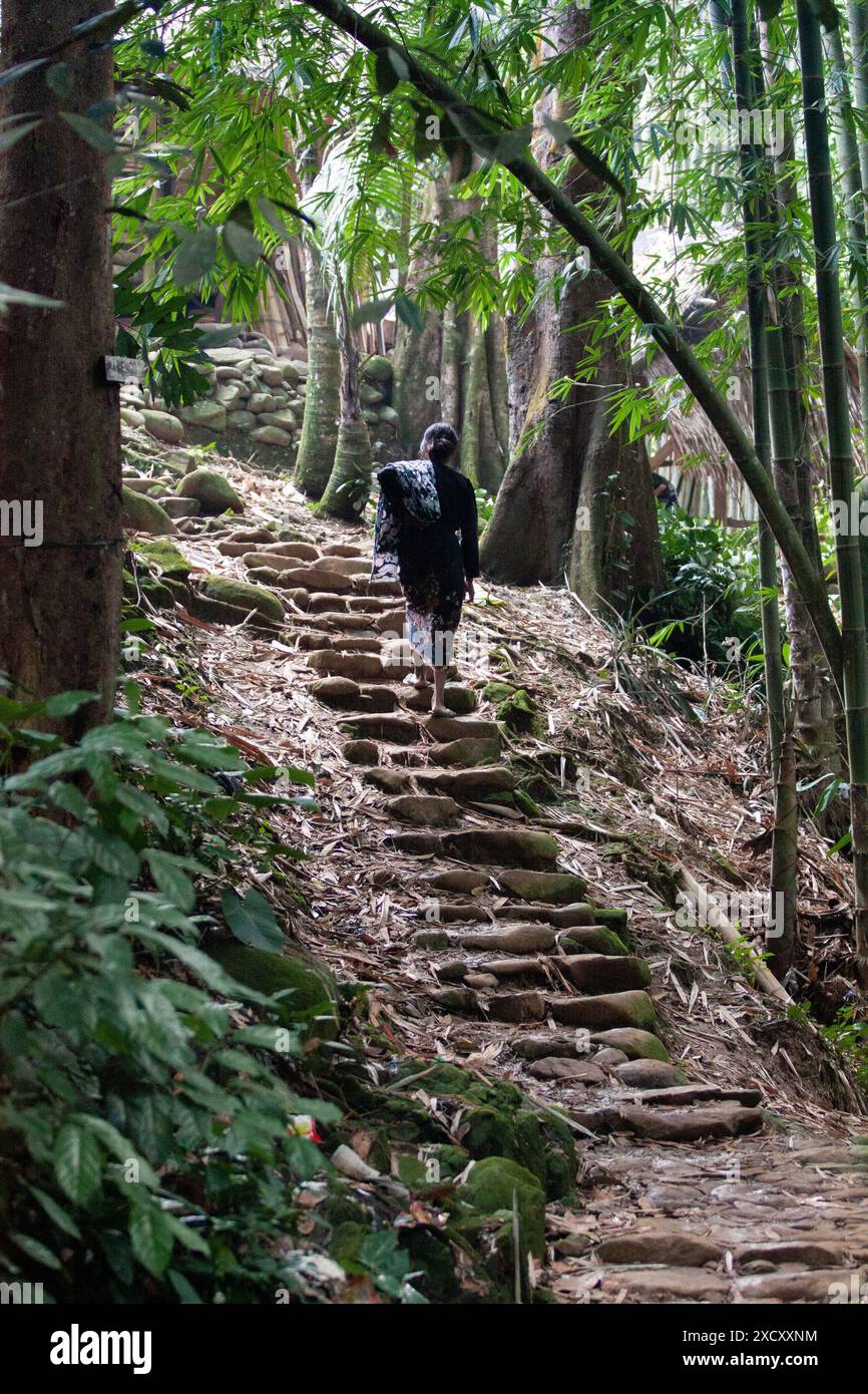 Desa Kanekes, Lebak, Banten, Indonesia - 21 December 2008: visiting ...